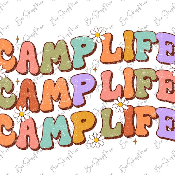 Retro Camping - Etsy