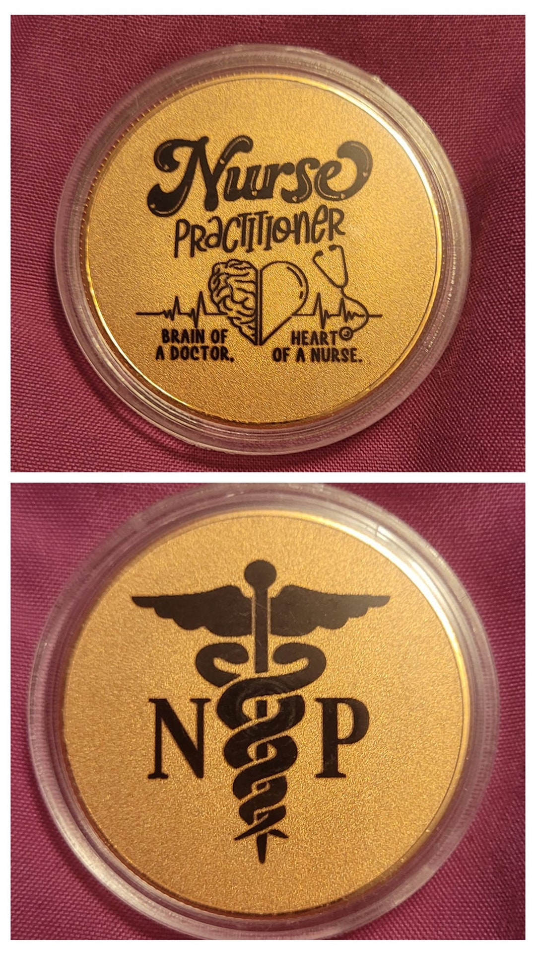 Nurse Practitioner Coin - Etsy