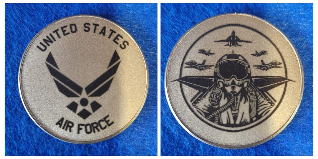 Air Force Themed Coin - Etsy