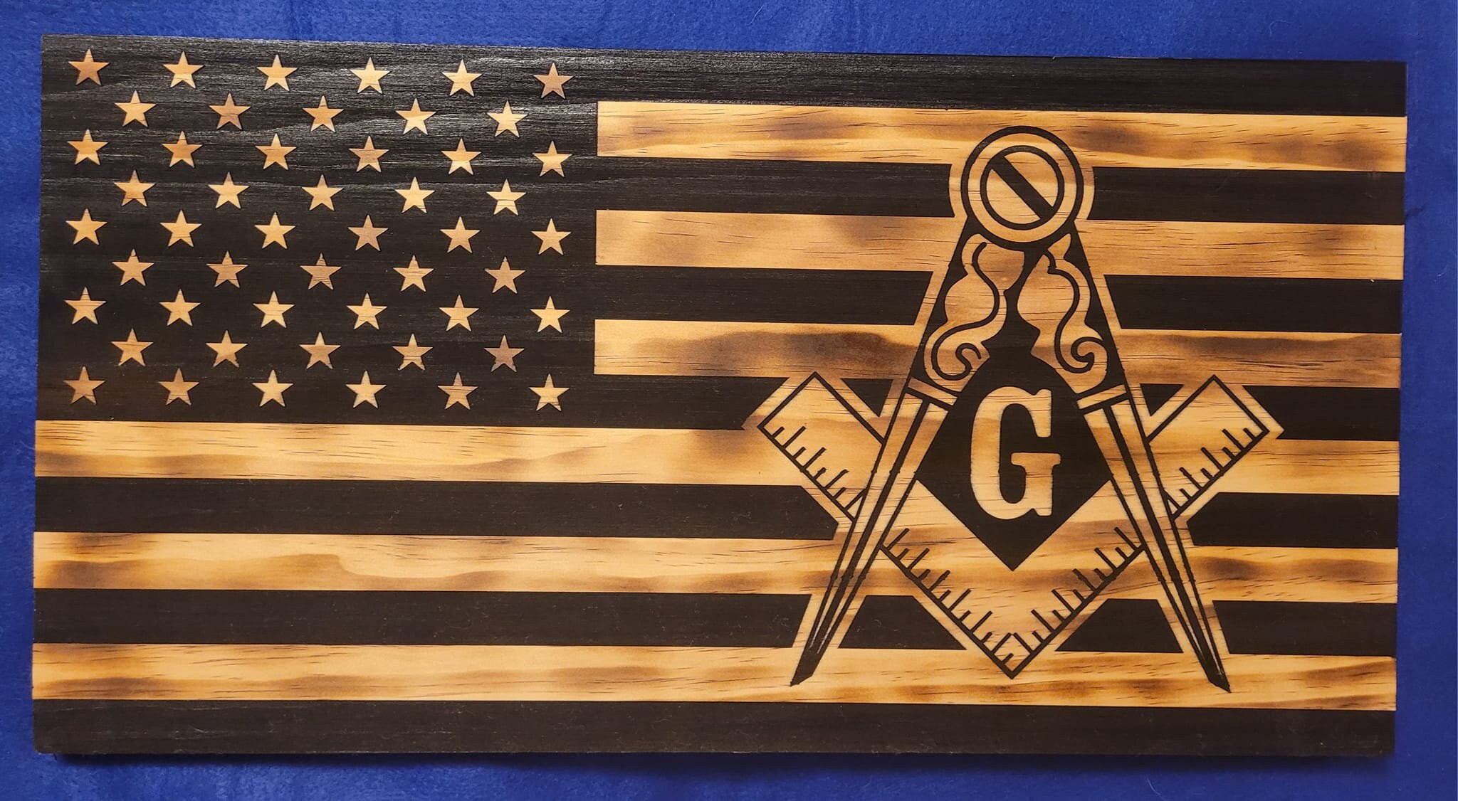 Masonic Themed American flag