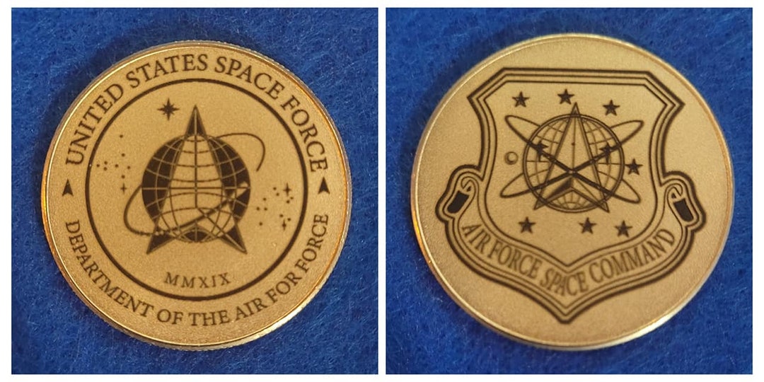 Space Force Themed Coin - Etsy