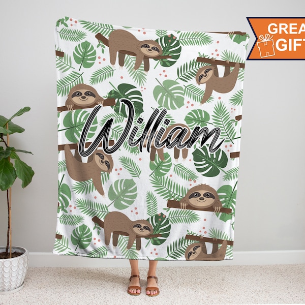 Personalized Sloth - Etsy