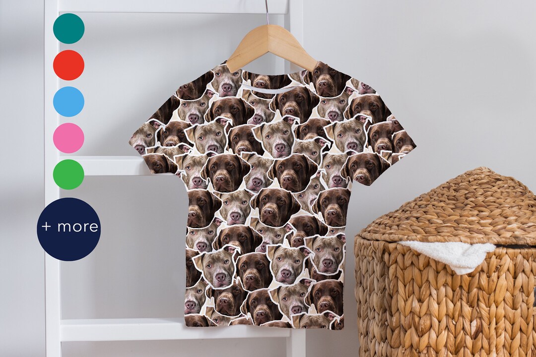 Custom Face Shirts, Custom Shirt, Custom Photo Shirt, Face on Tshirt ...