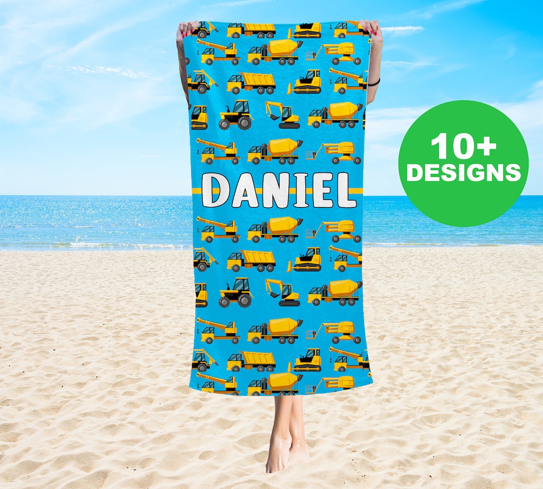 Custom Beach Towel, Personalized Beach Towel, Monogram Beach Towels ...