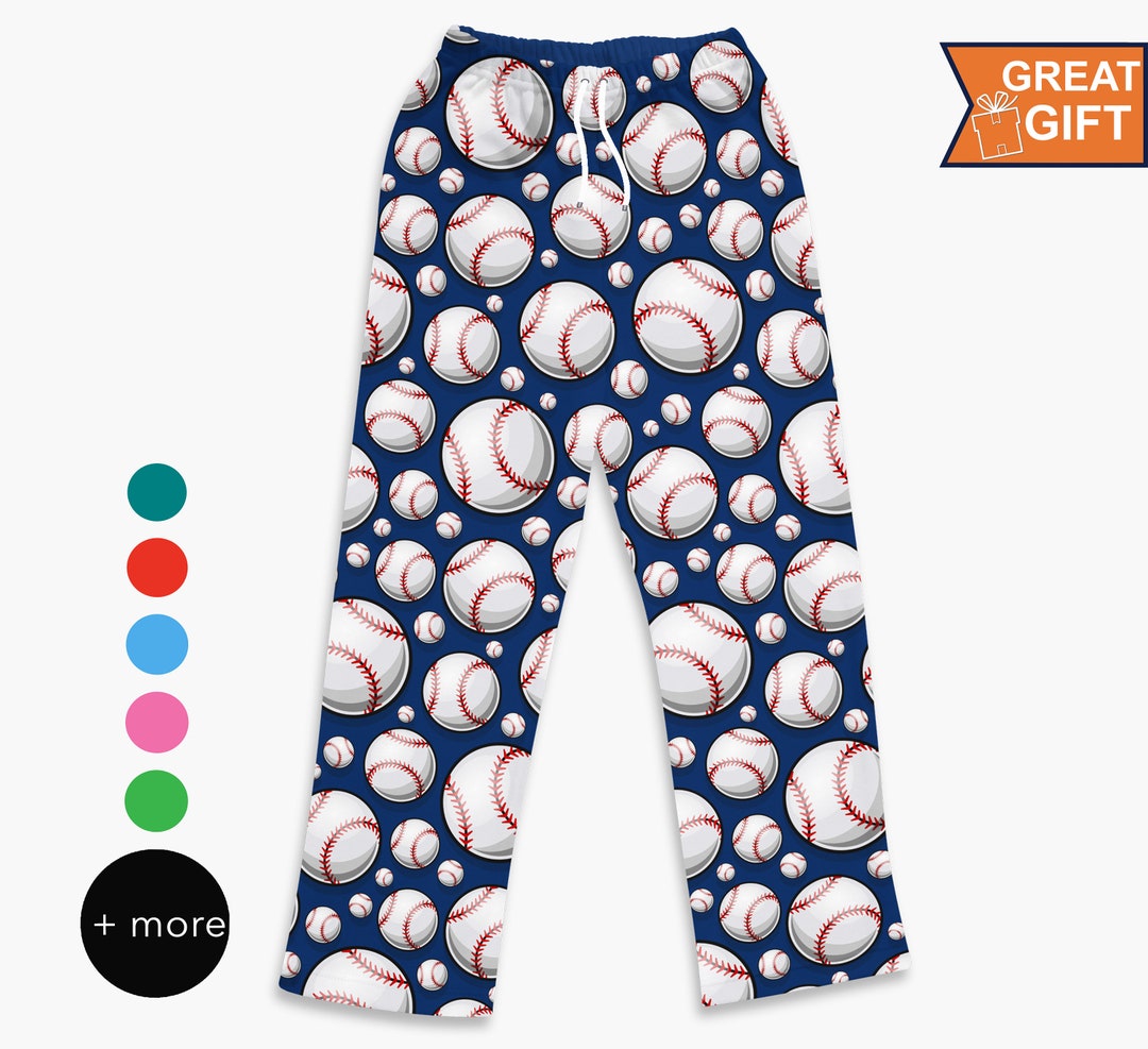 Baseball Pajama, Sports Gift, Baseball Pajama Gift, Gift for Baseball ...