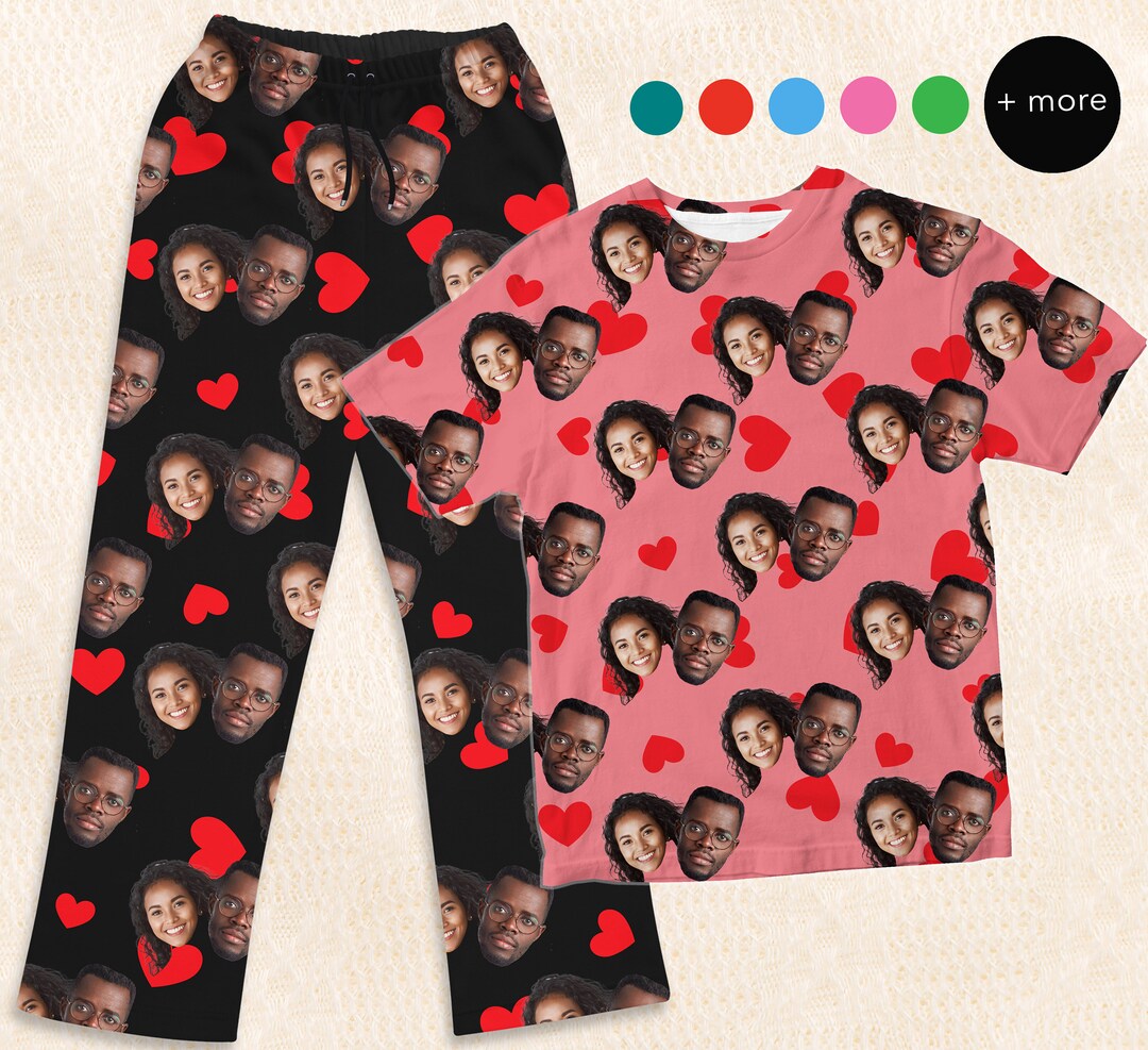 Matching Pajamas, Valentines Day Gift for Him Her, Anniversary Gift ...