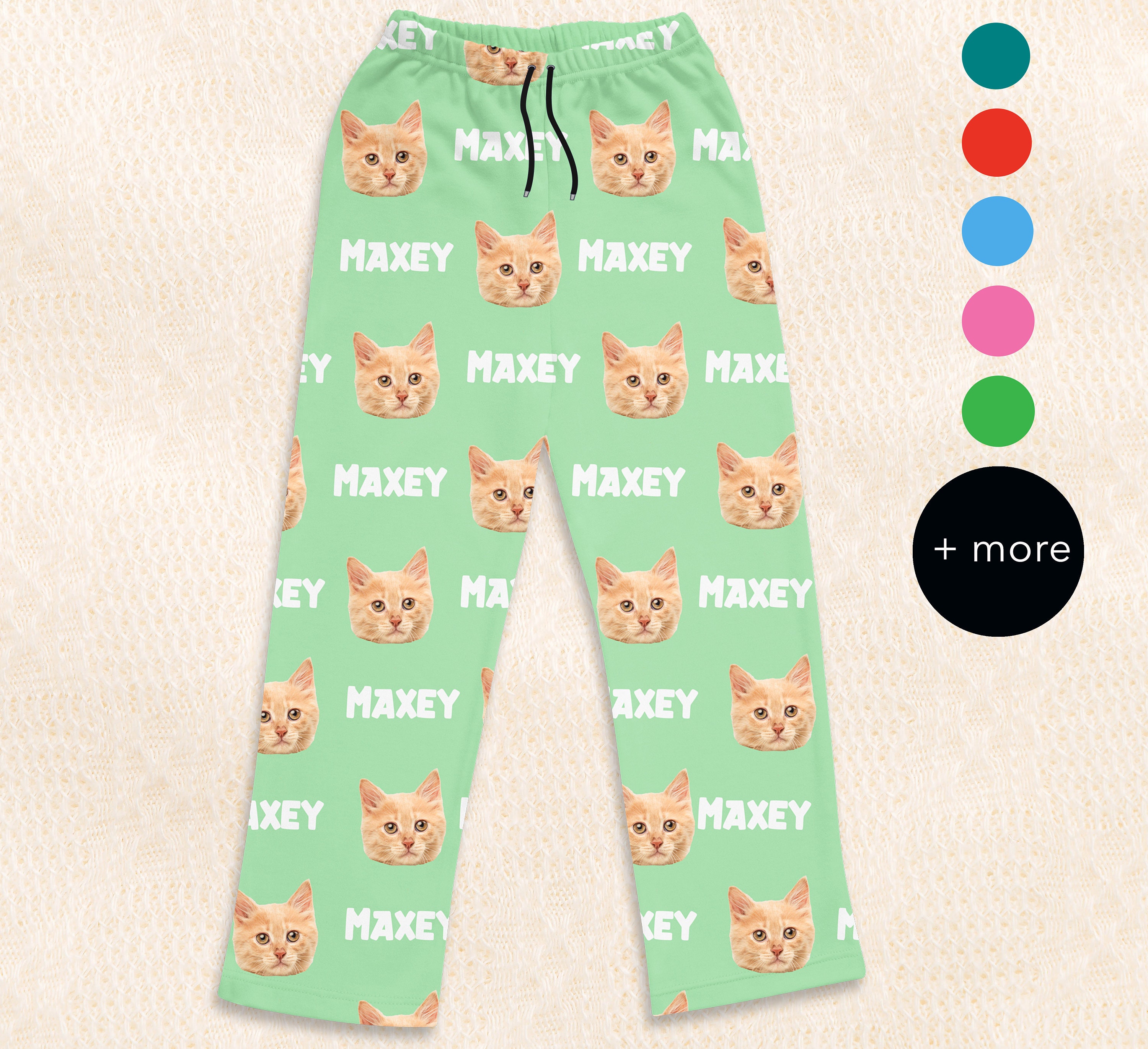Personalize Pajama Pants With Your Face and Custom Text - Etsy