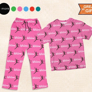 Custom Dance Pajama - Personalize Dance Team Gifts - Dance Competition ...
