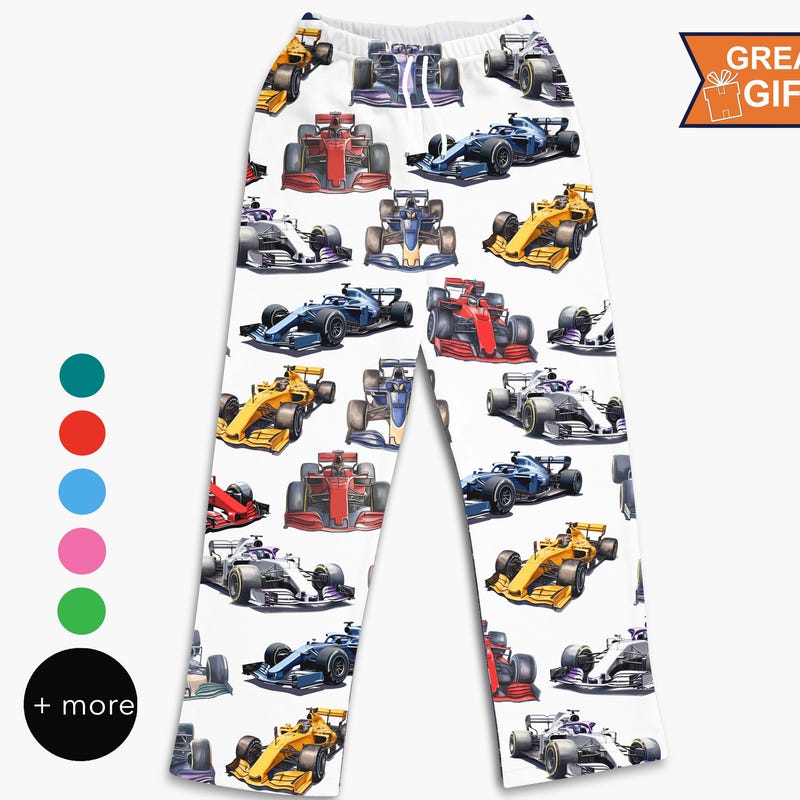 Formula 1 Pajamas Men - Etsy