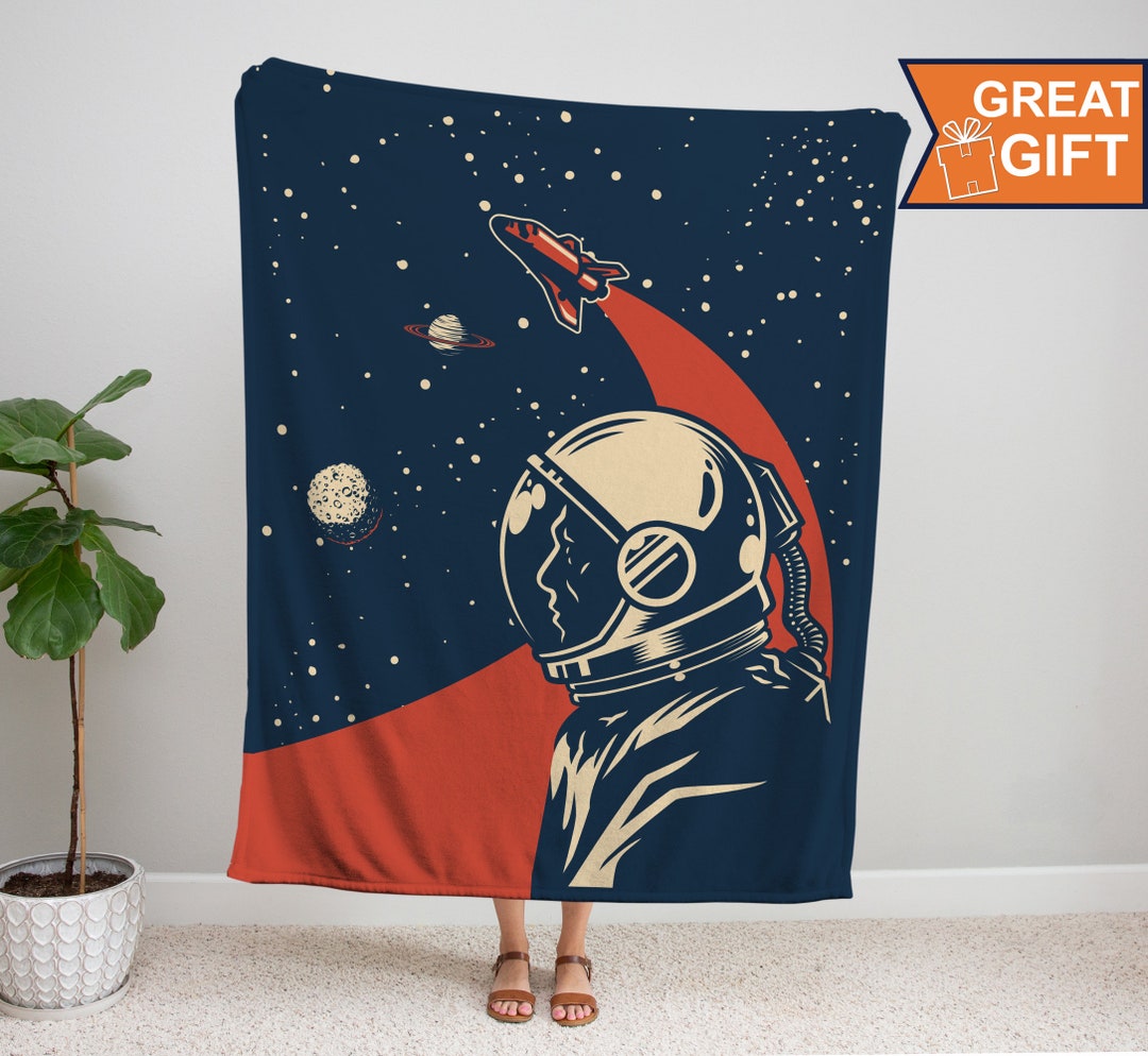 Astronaut Blanket, Astronaut Gifts Her Him Kids, Astronaut Birthday ...