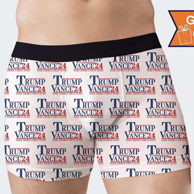 Trump Boxer Briefs - Etsy