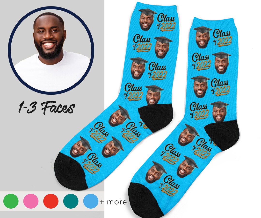 Custom Graduation Socks, Graduation Gifts, Funny Graduation Gift ...
