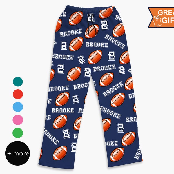 Football Pajamas - Etsy