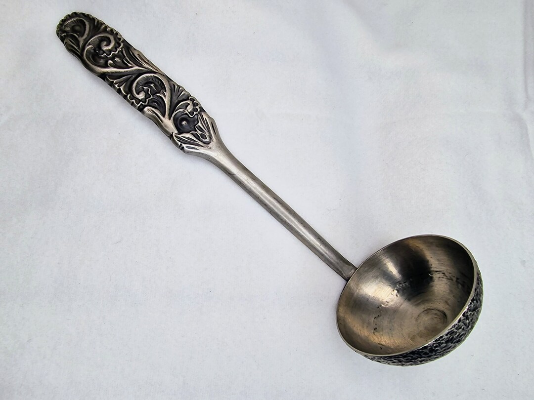 Troll-tinn Handmade Norwegian Pewter Ladle. Rosemaling Pattern. - Etsy