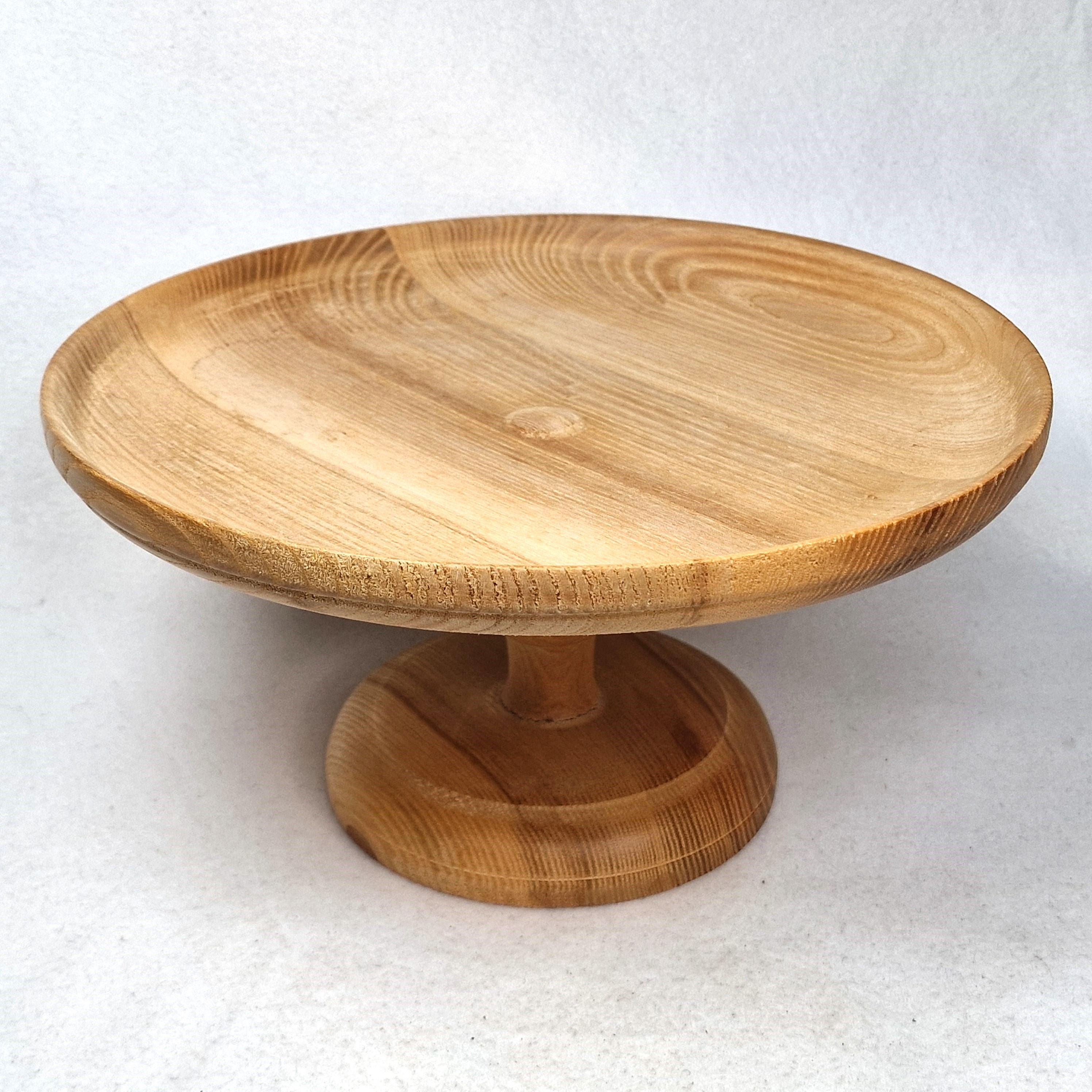 Ash Wood Norwegian Cake Stand. Scandinavian Folk Art. Fruit Bowl - Etsy