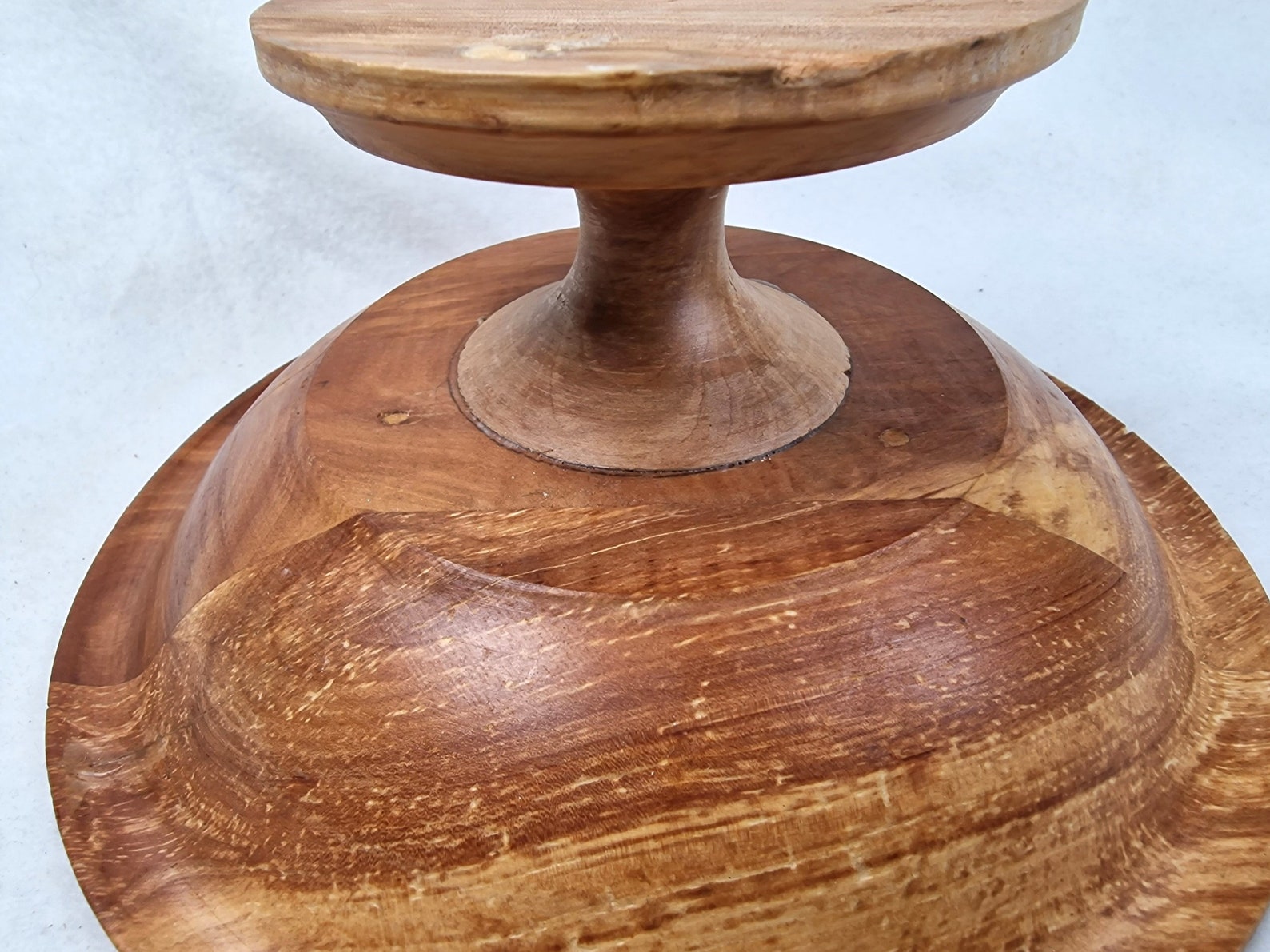 Hardwood Norwegian Cake Stand. Scandinavian Folk Art. Fruit Bowl - Etsy