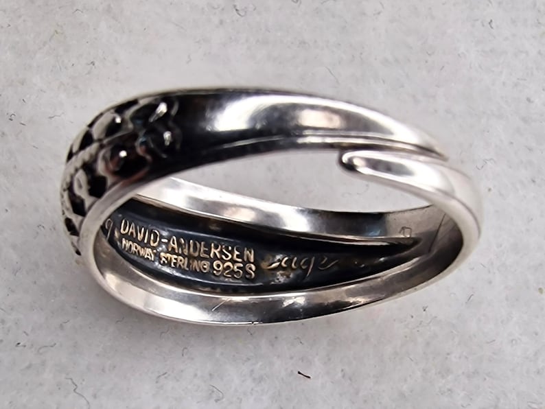 David-andersen Saga Viking Ring 925 S Sterling Silver Norway Norwegian ...