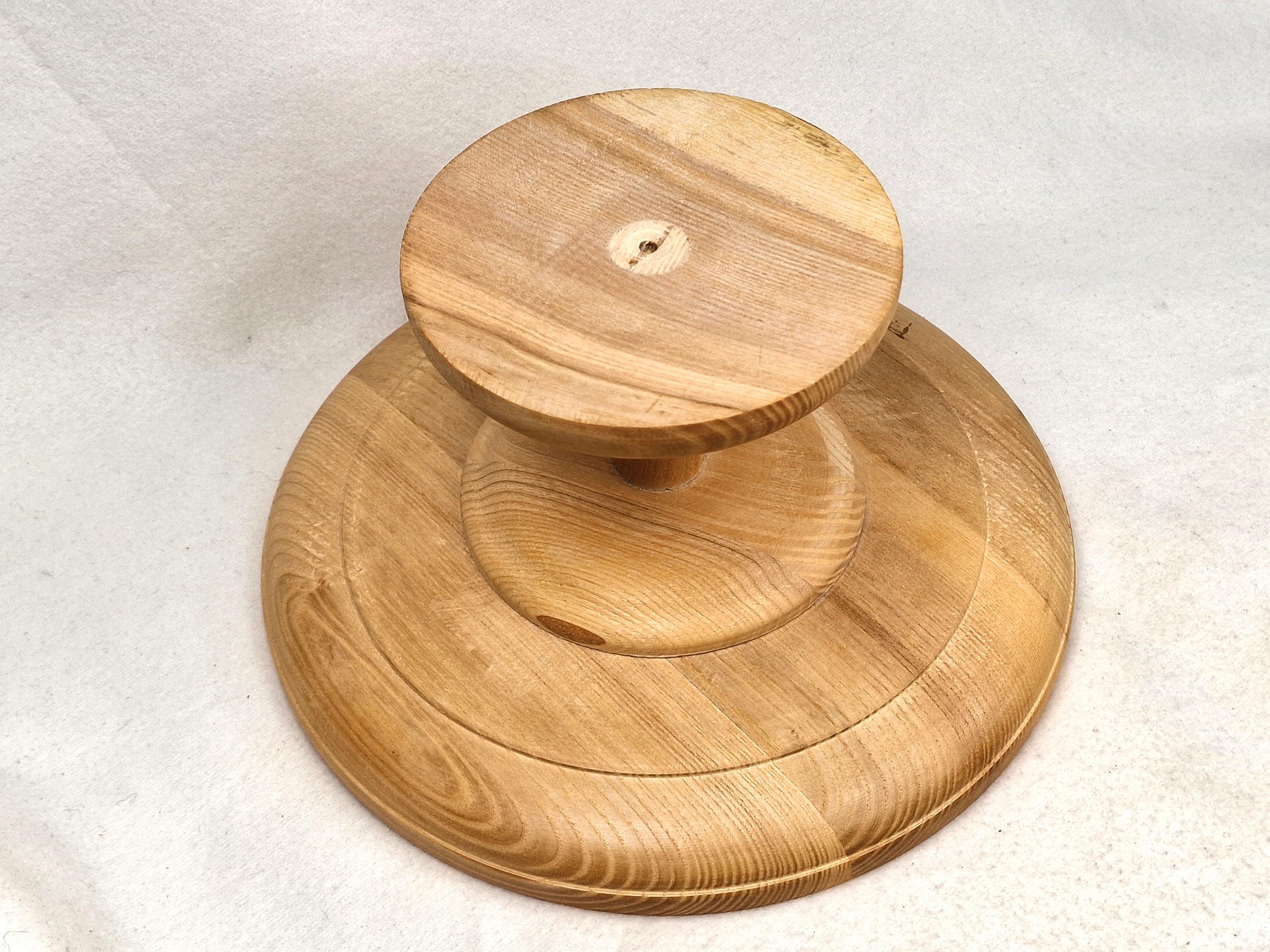 Ash Wood Norwegian Cake Stand. Scandinavian Folk Art. Fruit Bowl - Etsy