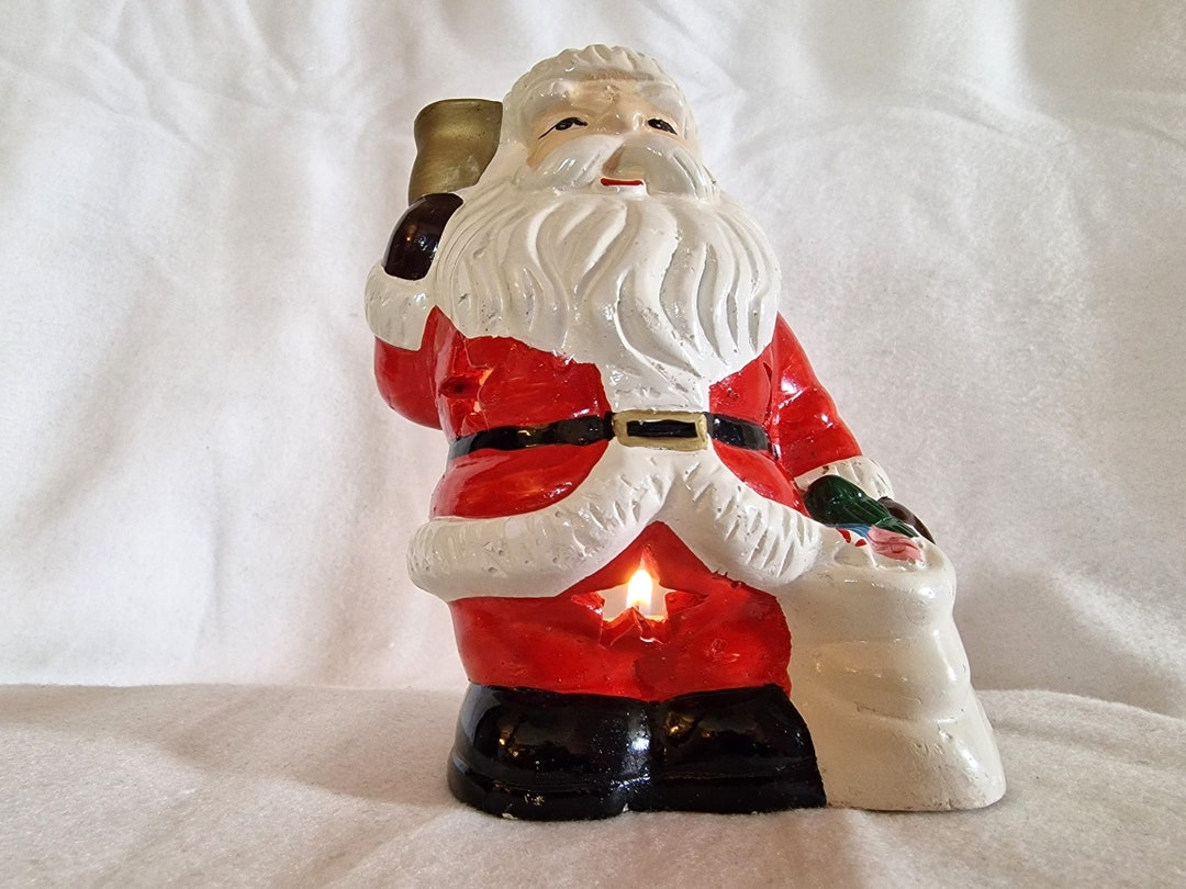 Norwegian Julenisse Vintage Christmas Tea Light Candle Holder ...