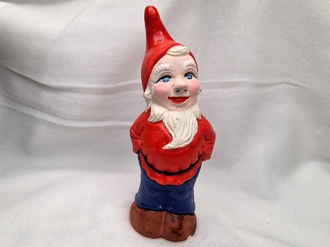 Norwegian Ceramic Christmas Gnome. Handpainted Nisse Figurine ...