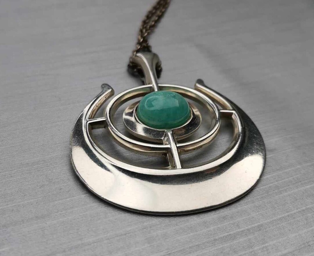 David Andersen Necklace Sterling Silver Pendant Norway Bjorn Sigurd ...