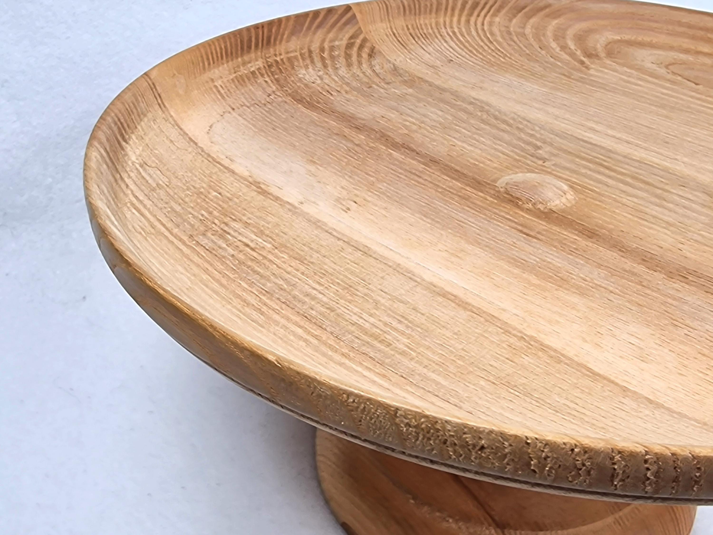 Ash Wood Norwegian Cake Stand. Scandinavian Folk Art. Fruit Bowl - Etsy