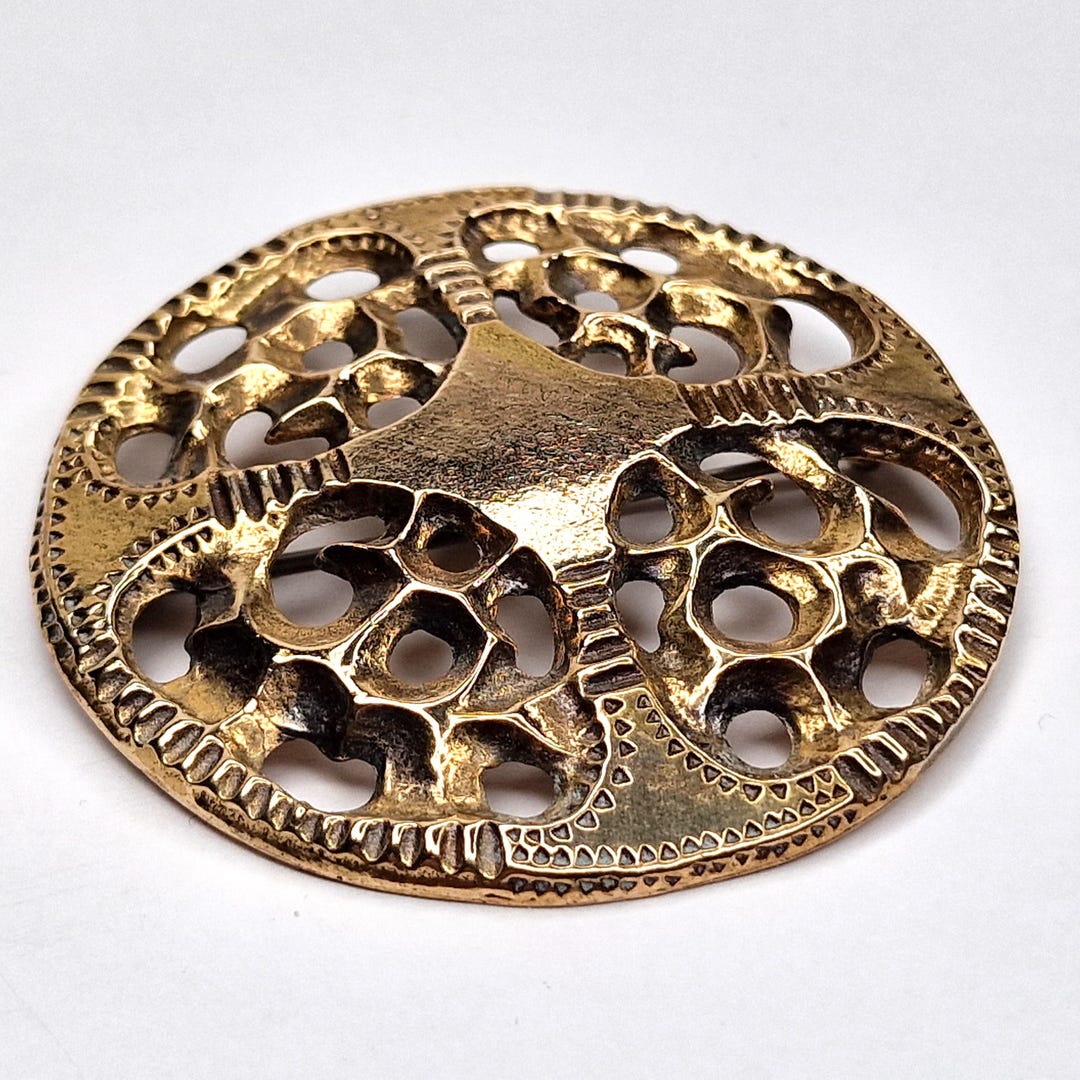 Kalevala Koru Brooch Pin Viking Age Design Finland Nordic - Etsy