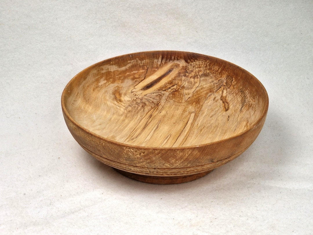 Norwegian Traditional Wooden Bowl. Flamy Birch. Scandinavian Folk Art ...