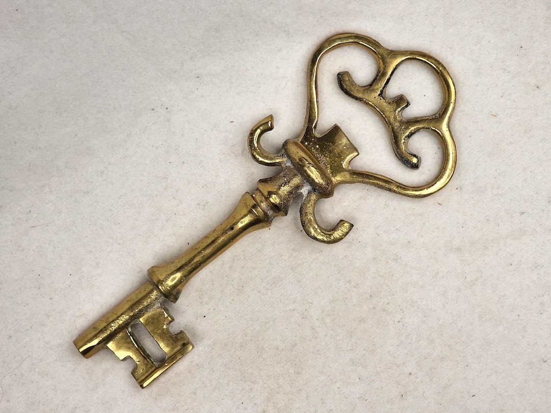 Brass Key. Decorative Wall Hanging From Norway - Etsy