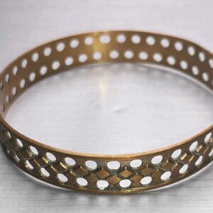 Kalevala Koru Bracelet Cuff Bronze Vintage Sami Finland Nordic Finnish ...