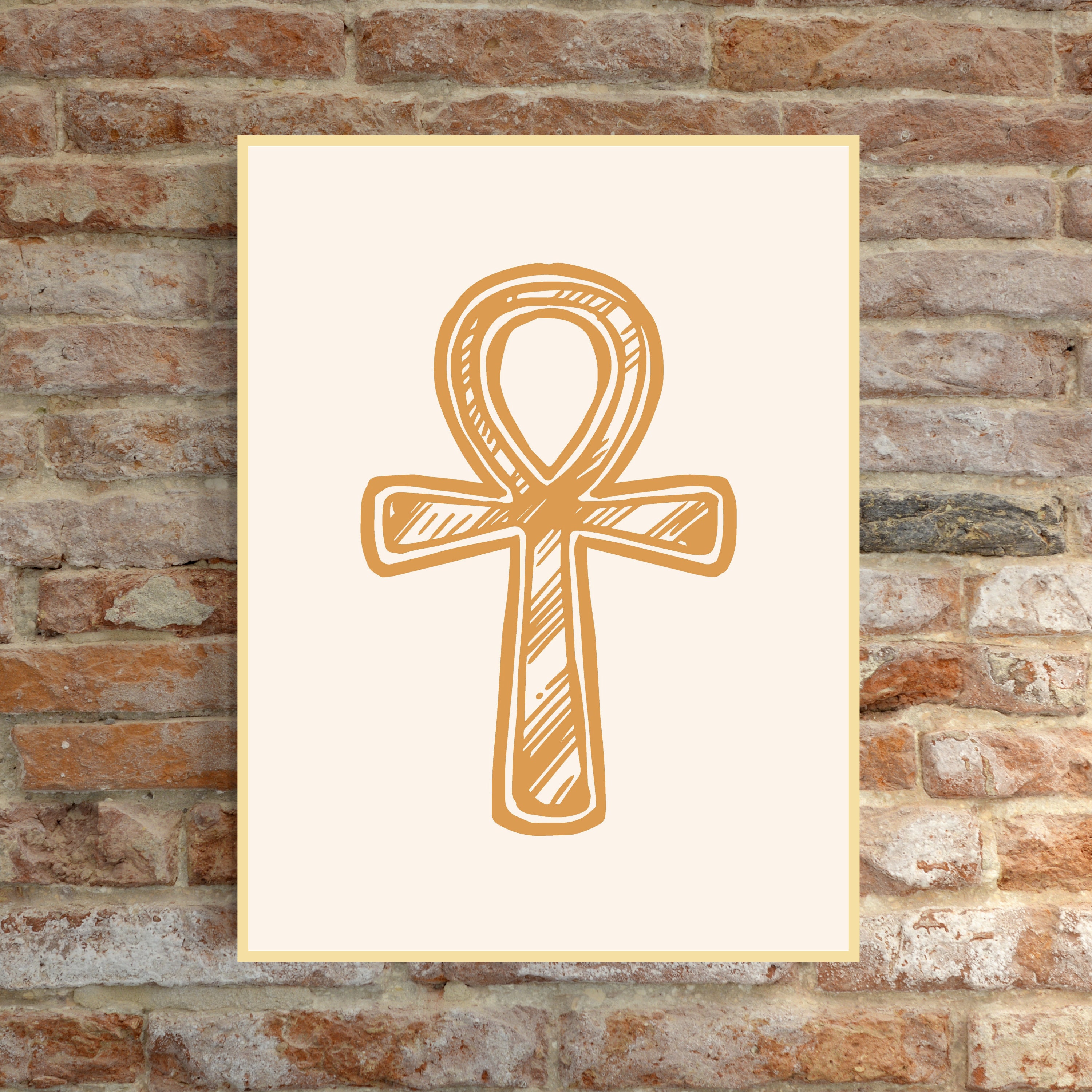 Ankh Symbol Wall Art, Eye of Horus Wall Art, Ancient Egypt Printable ...