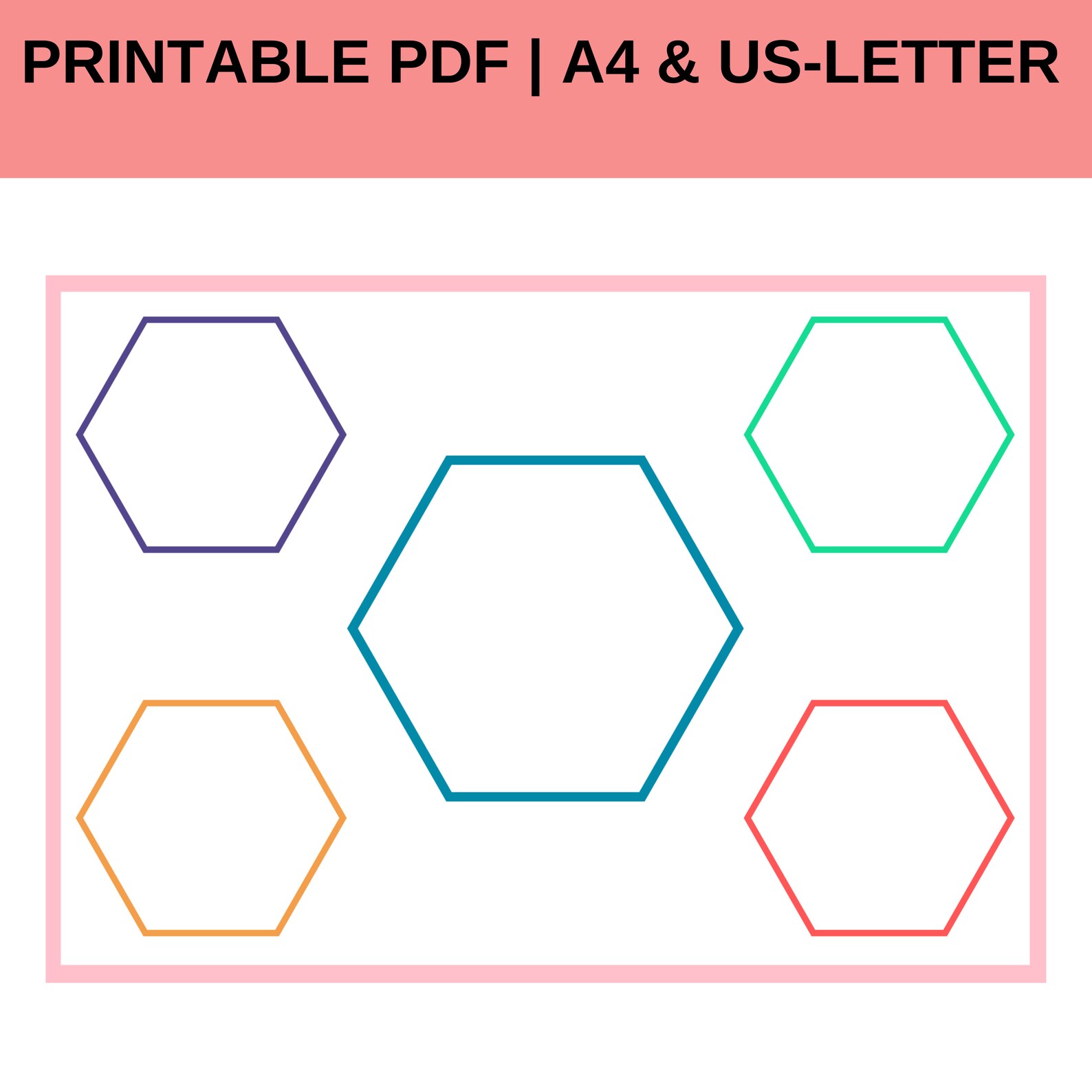 Printable Mind Map PDF, Brainstorming Template, Mind Map Planner Pink ...