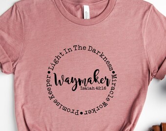 Way Maker Tshirt - Etsy