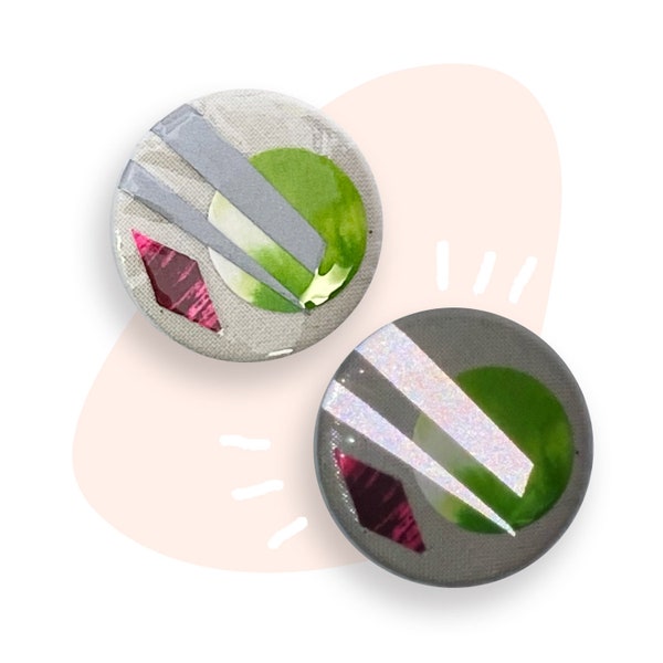 Reflective Buttons - Etsy