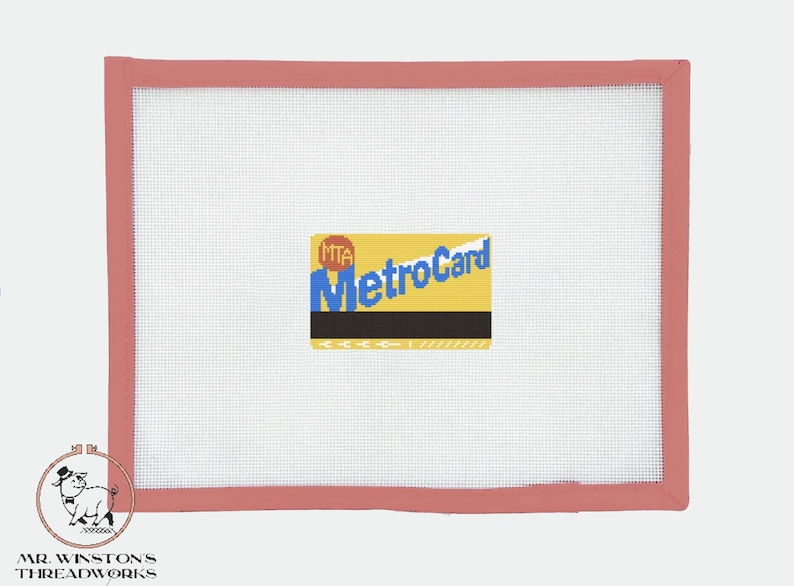 NYC Metrocard Cross-stitch Pattern - Etsy