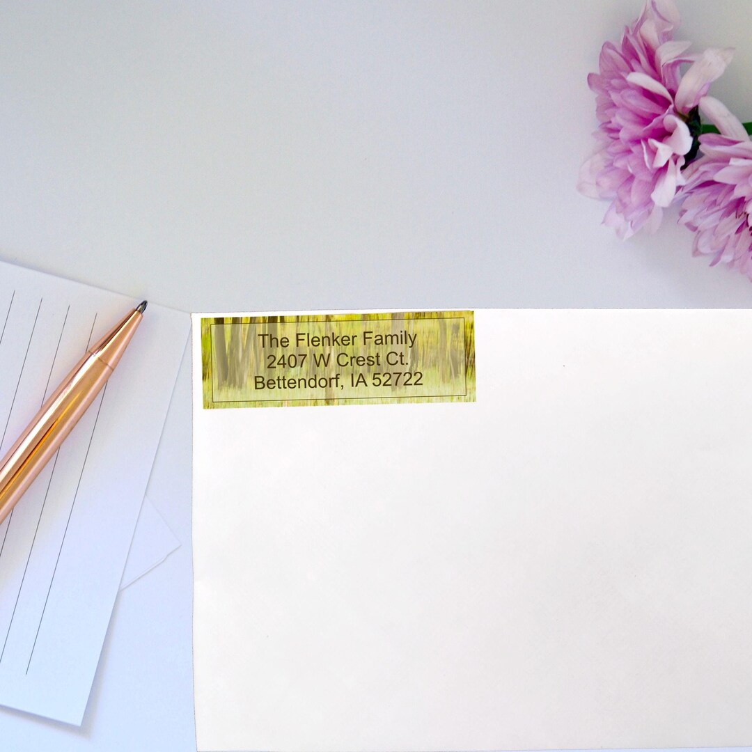 Forest Address Labels Stickers Modern, Tree Address Labels Fall ...