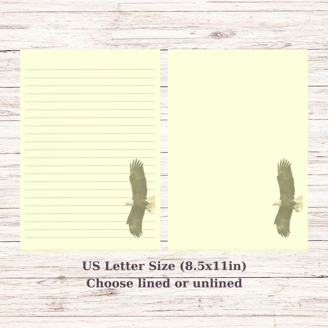 Soaring Eagle Stationery for Letter Writing, Note Taking, Journaling ...