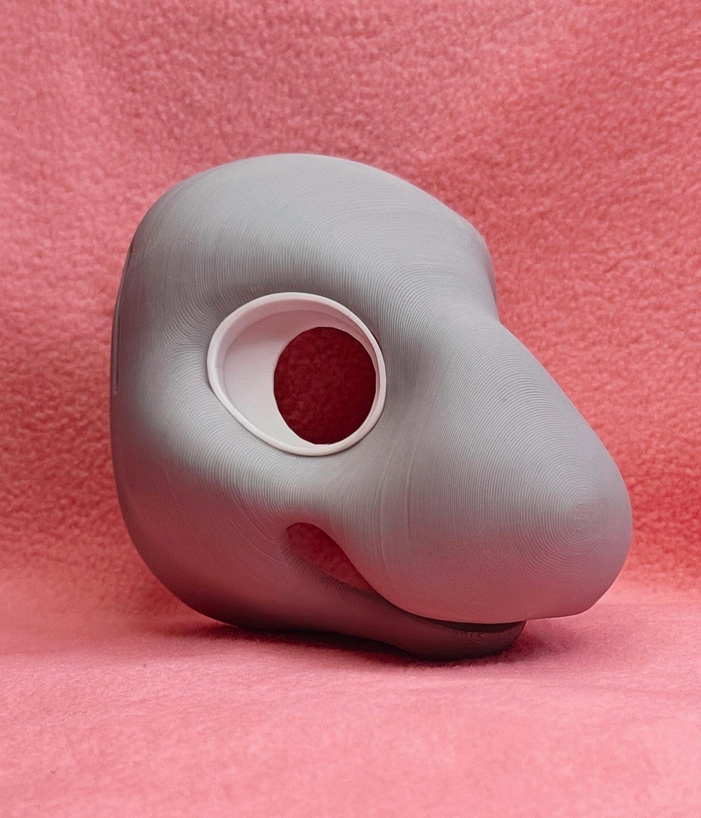 Moth Bug Dragon Fursuit Head Base / 3D Printed in PLA / Customizable ...