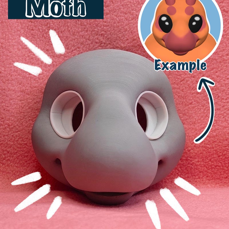 Moth Furry Base - Etsy