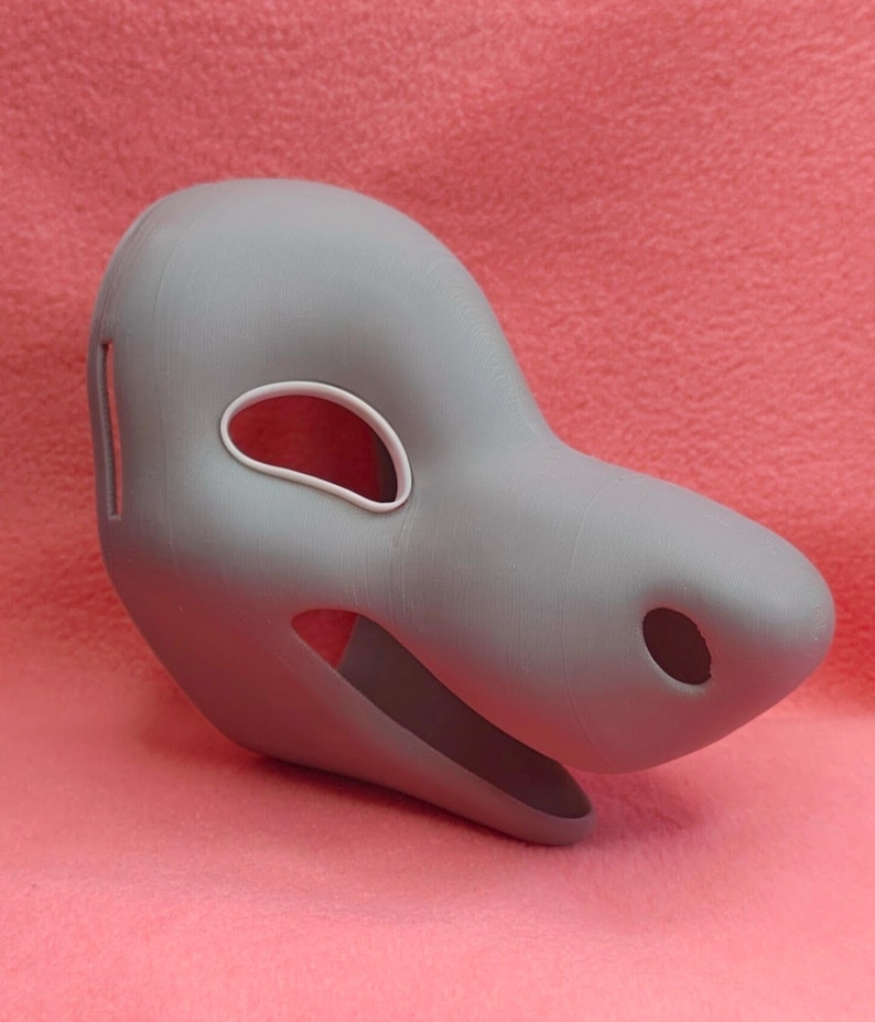 Manokit Fursuit Head Base, 3D Printed PLA, Customizable HQ Base for ...