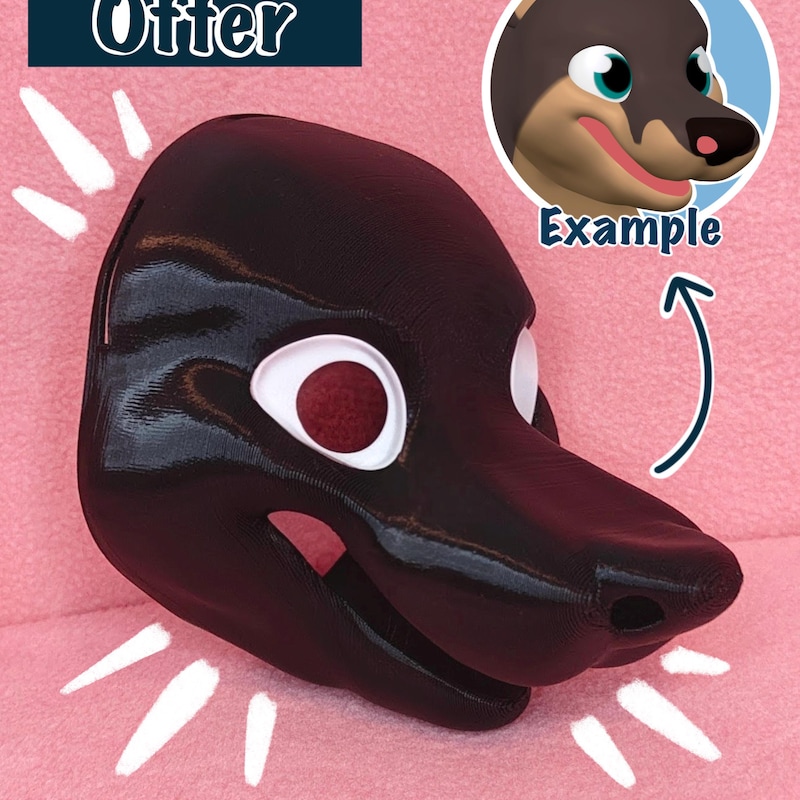 Otter Therian Mask - Etsy