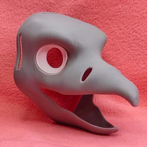 Gryphon Fursuit Head Base, 3D Printed PLA, Customizable HQ Base for ...