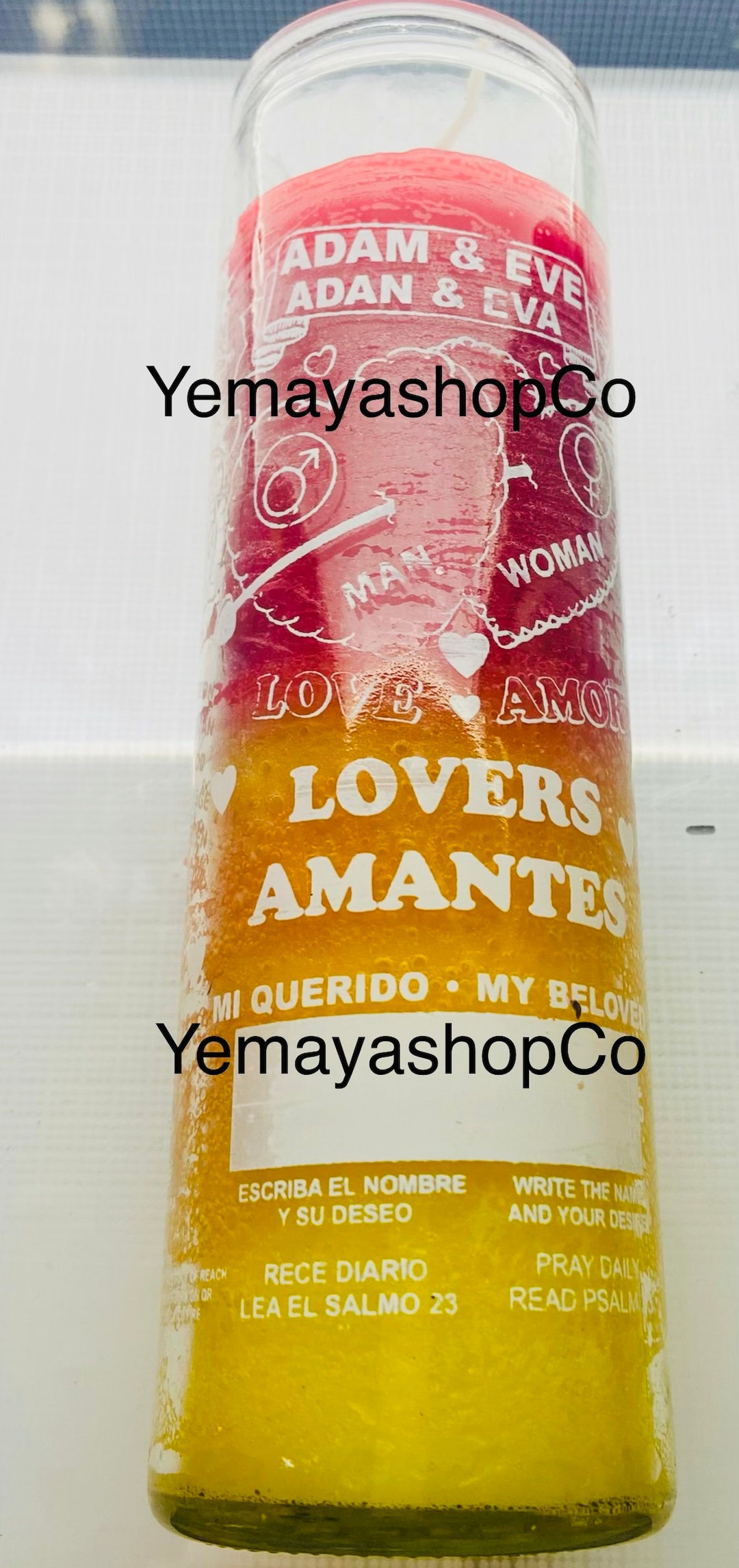 Adam and Eve Love Candle/vela Adan Y Eva Amor - Etsy