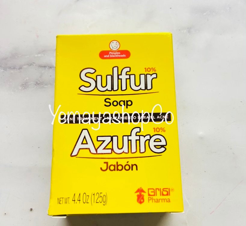 Sulfur Soap/jabon Azufre - Etsy