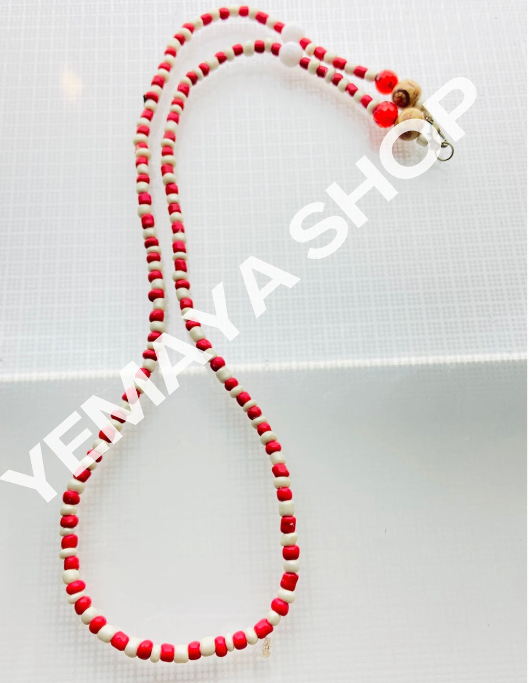 Chango Orisha Necklace/collar Chango Orisha - Etsy