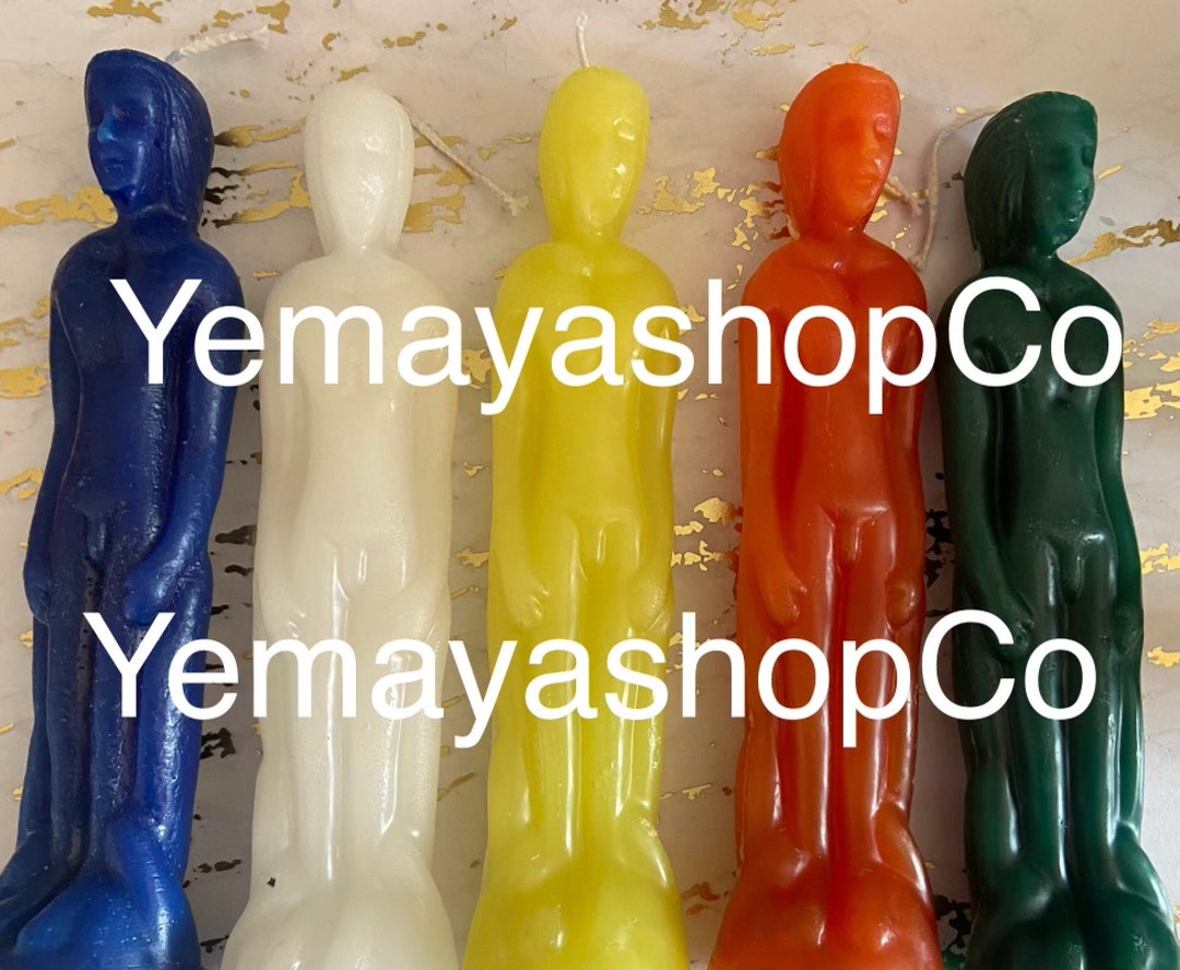 Plain Figure Candles Female/male//hombre/mujer Velas Solidas De Imagen ...