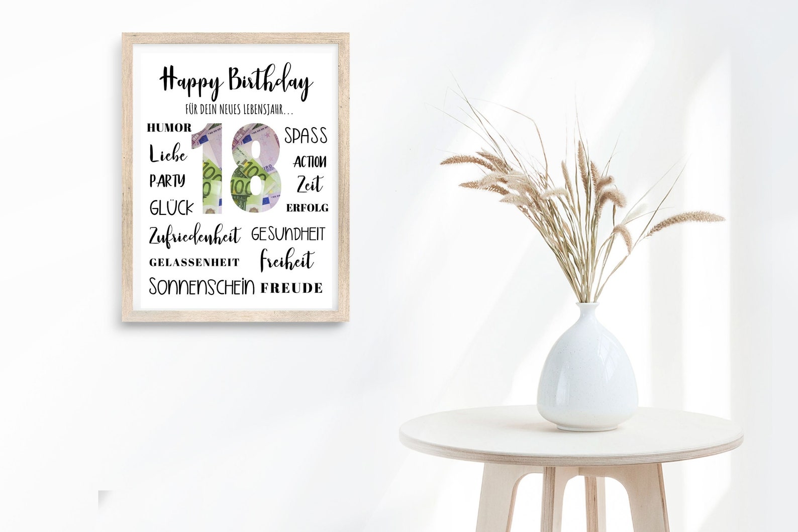 Money Gift 18th Birthday | Personal Birthday Gift | PDF File | of Legal ...