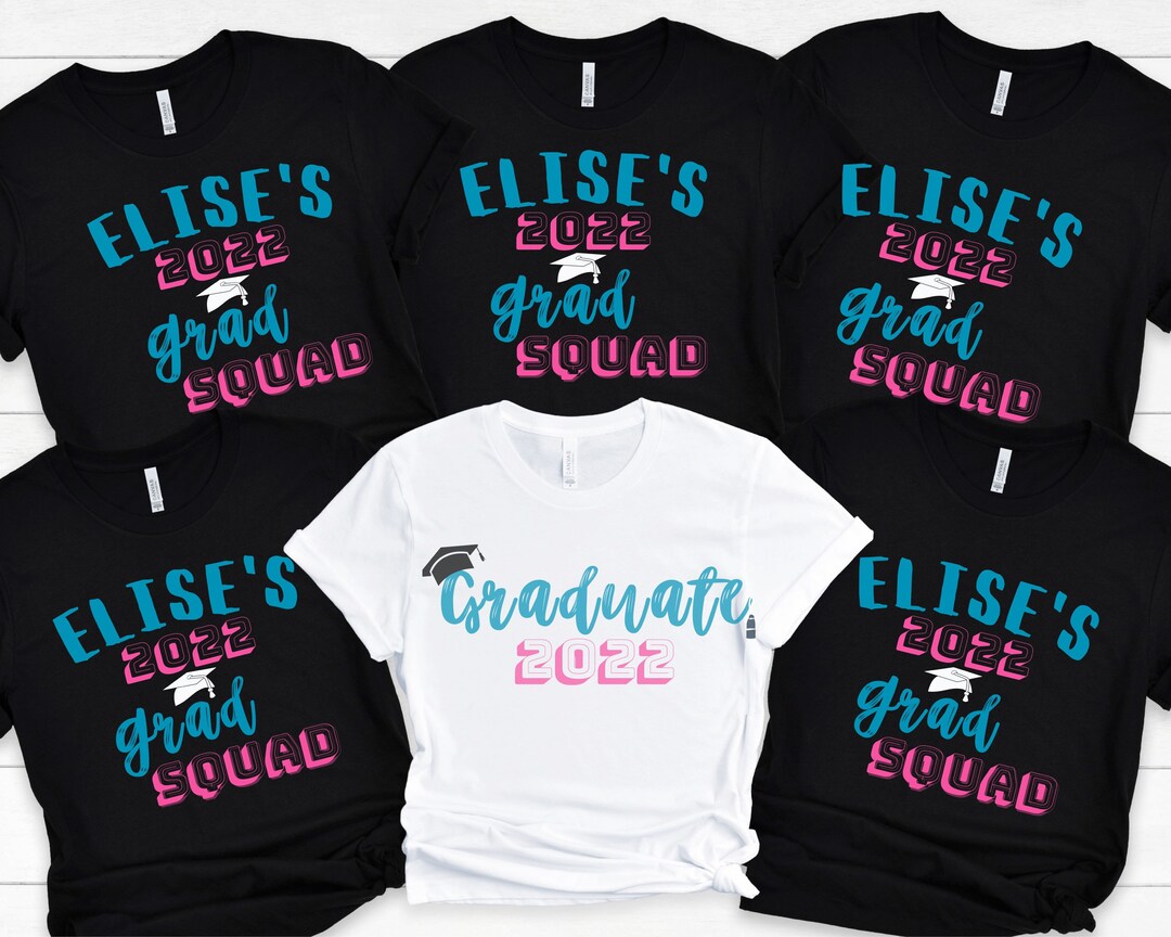 Personalized Graduation Shirts, Graduation Squad, Class of 2025 Family ...