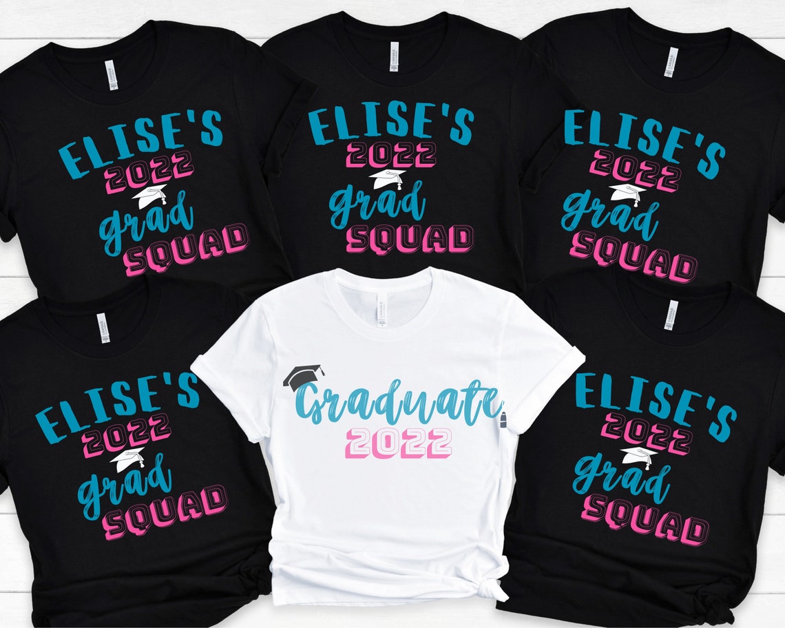 Personalized Graduation Shirts, Graduation Squad, Class of 2025 Family ...