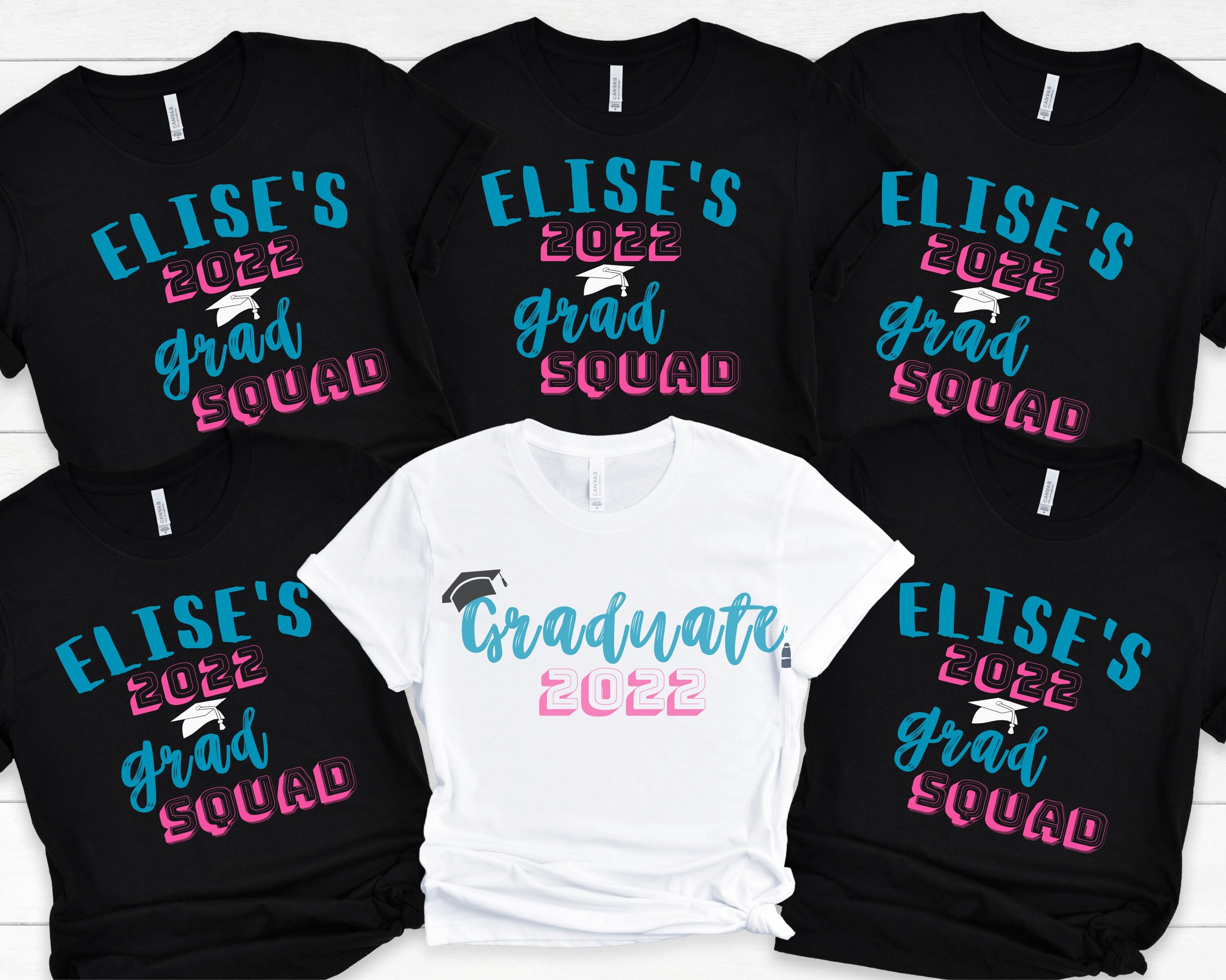 Personalized Graduation Shirts, Graduation Squad, Class of 2025 Family ...